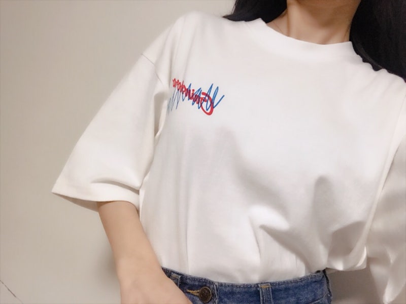 여자 여름 코디 오버핏 반팔로 깔끔하게 By 게인스보로 네이버 블로그