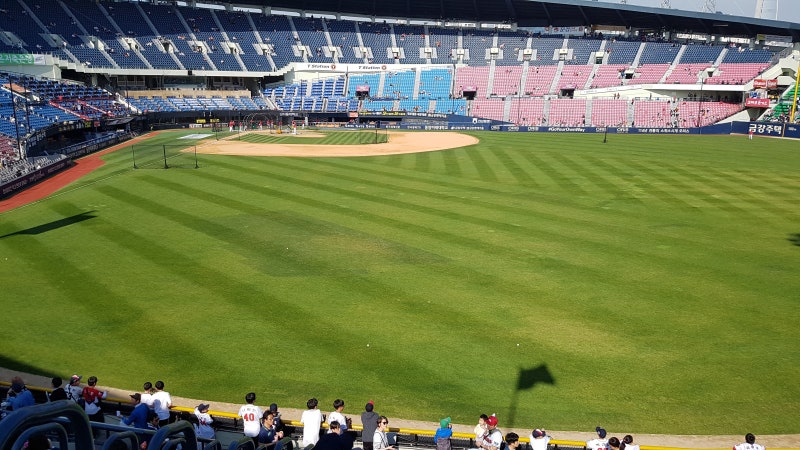 두산베어스 올해 첫 직관 잠실 야구장 외야 명당 And 팁 네이버 블로그
