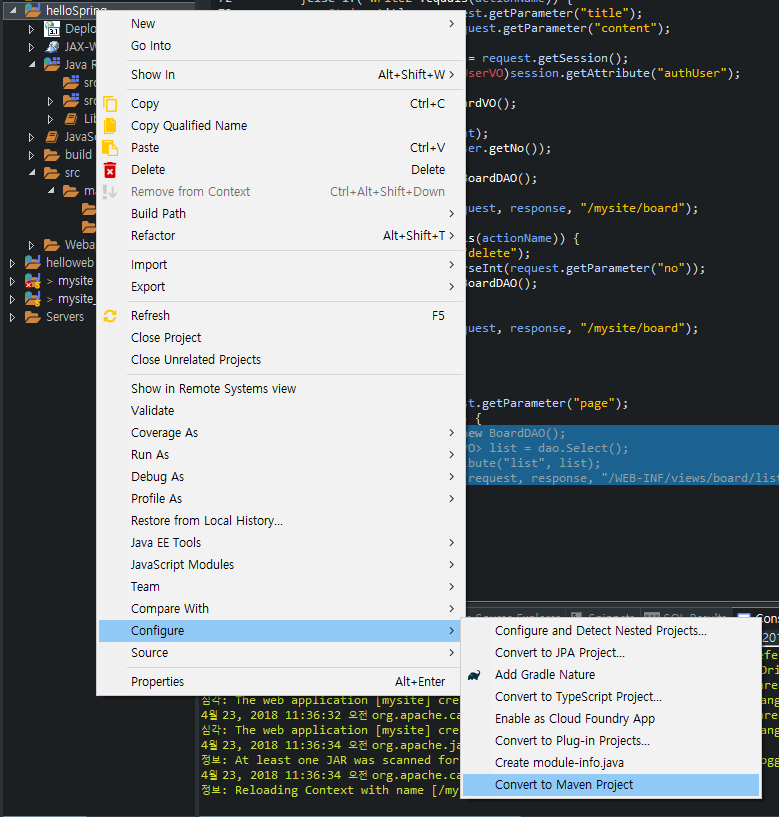 spring - pom.xml 생성과 메이븐(maven) 사용방법 : 네이버 블로그