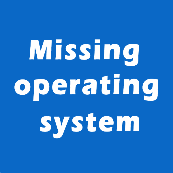 missing operating system 에러 해결법 : 네이버 블로그
