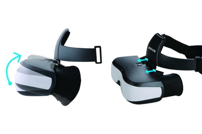 VISIONHMD Bigeyes H1 584PPI 2.5K Equivalent Screen 3D Video Glasses ...