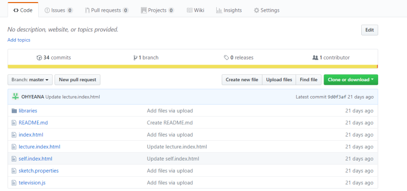 프로세싱//Github : 네이버 블로그