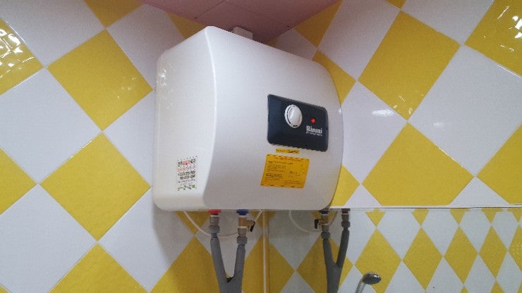 전주보일러총판 Rew Ta30w 전주혁신도시 전기온수기설치 화장실 온수기추천 물넘침방지턱시공 전주온수기설치 린나이전기온수기