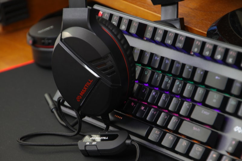 MAXTILL TRON G1000 Virtual 7.1 Gaming Headset (맥스틸 트론 G1000 가상 7.1채널 ...