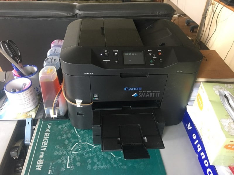 캐논 무한 복합기 MB2720 설치 완료. : 네이버 블로그