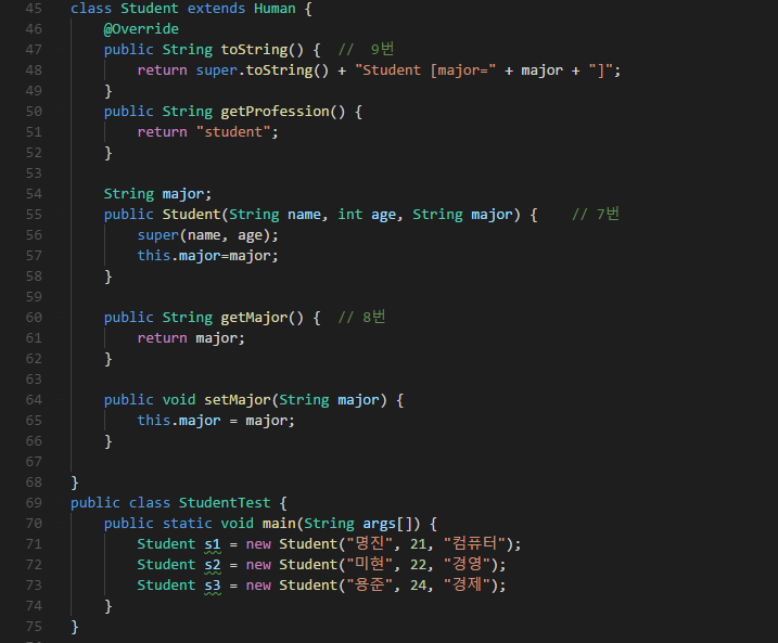 [Power JAVA 2판] 파워자바 CHAPTER 11 상속 LAB 솔루션 : 네이버 블로그
