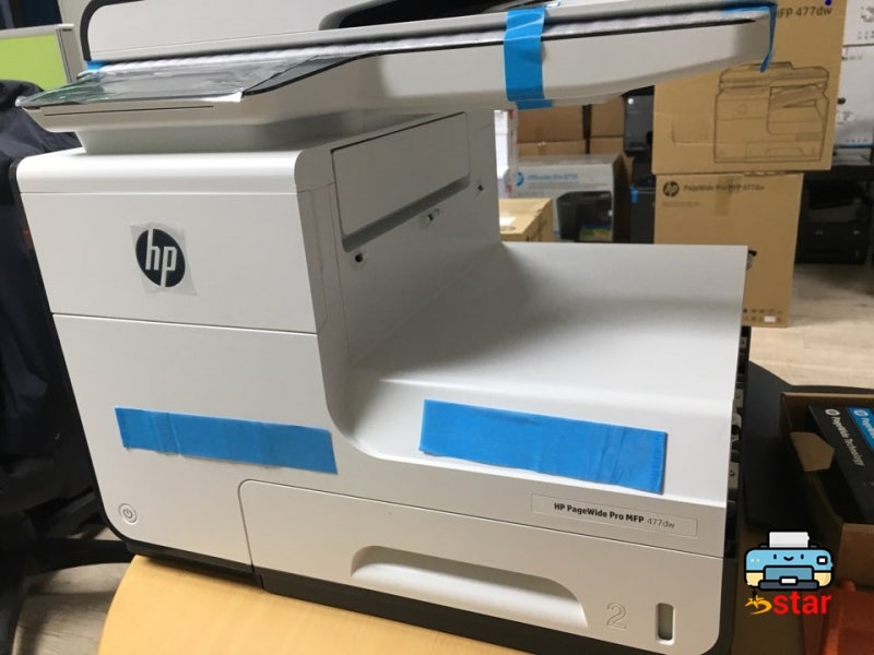 hp pagewide Pro MFP X477 무한잉크젯 고속복합기 개조 후기 / X476후속모델 : 네이버 블로그