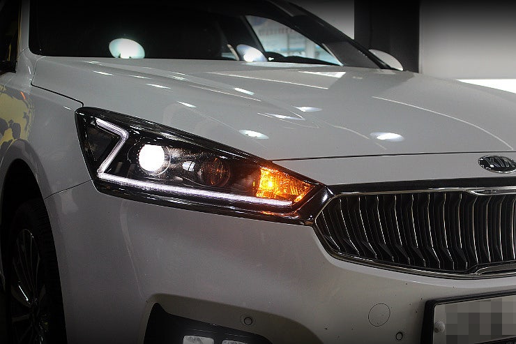 올뉴K7 순정 LED 헤드램프 교체 작업 - a19