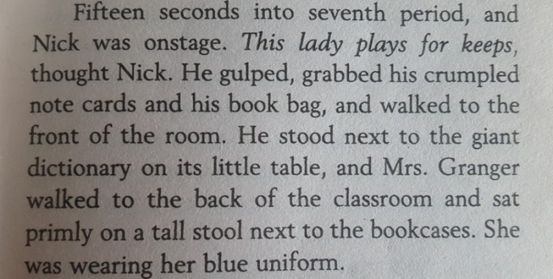 Frindle, chapter 1~5 : 네이버 블로그