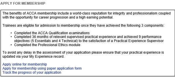 ACCA PER(Practical Experience Requirement) 후기 & 예시 : 네이버 블로그
