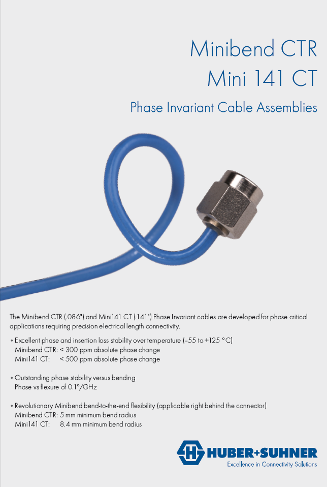 Phase invariant assemblies Mini141 CT, Minibend CTR : 네이버 블로그