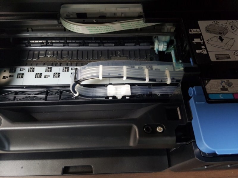 캐논g2900 정품무한잉크프린터 컬러인쇄 안되는 증상 및 백지출력 해결방법 네이버 블로그