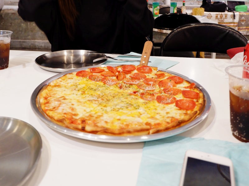 시청역 7번출구 앞 치즈웨이브 피자집 CHEESE WAVE 비 오는 날 먹방투어 다녀왔어요 : 네이버 블로그