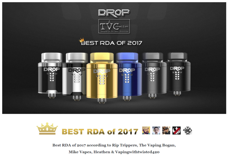 리빌드 : 드롭 드랍 RDA (산본멀티전자담배) : 네이버 블로그