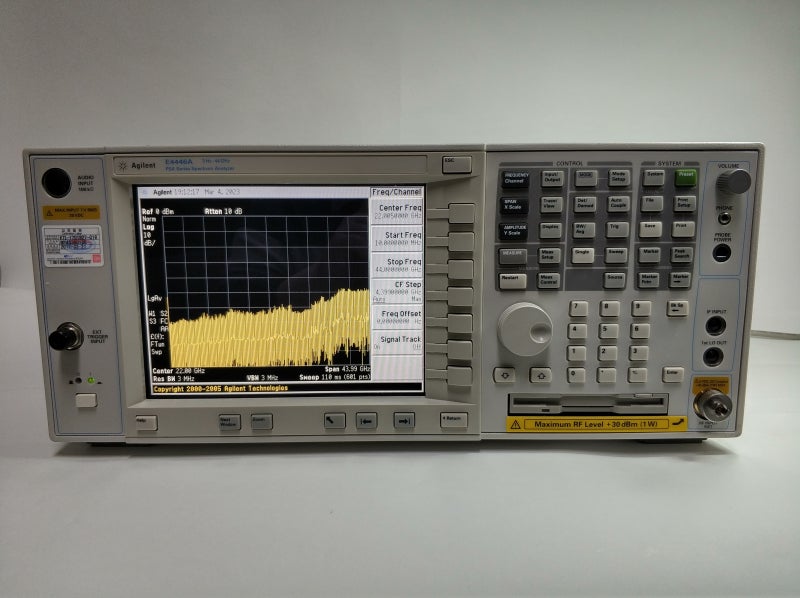Keysight(Agilent) E4446A/1DS/219/226 PSA Spectrum Analyzer, 3 Hz to 44 ...