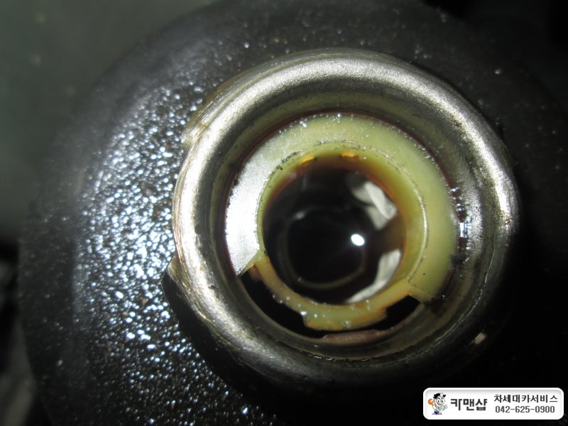 에쿠스 파워스티어링오일교환핸들 조향시 소음 핸들 무거움 파워오일 교체시기 자동차정비점검 파워오일 샘플링미국 Bg