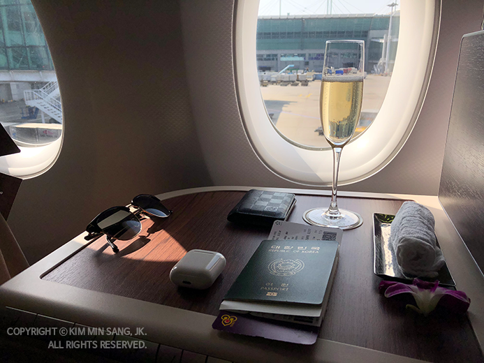 타이항공 인천-방콕 비즈니스클래스 탑승기 (TG659) : 네이버 블로그