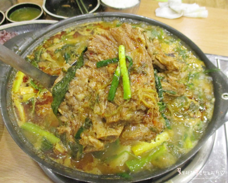 중화동 24시 감자탕 푸짐하고 맛있는엉터리양평해장국and감자탕 네이버 블로그