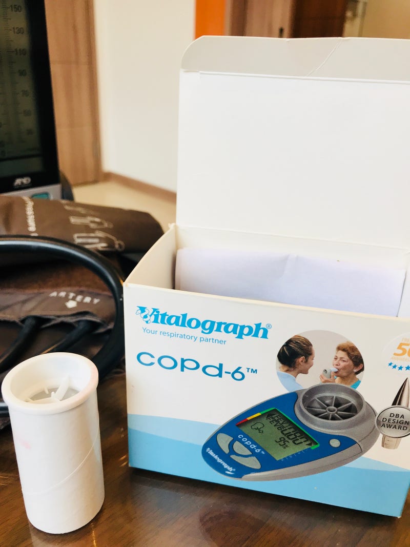 개원가에서 시행하는 간단한 폐기능검사 COPD6 : 네이버 블로그