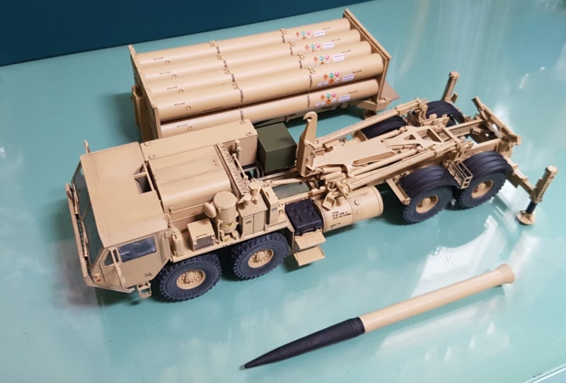 [TRUMPETER] 1/35 THAAD (Terminal High Altitude Area Defence) : 네이버 블로그