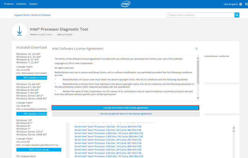인텔 CPU 프로세서 성능저하 테스트 진단도구 고장점검 : 네이버 블로그