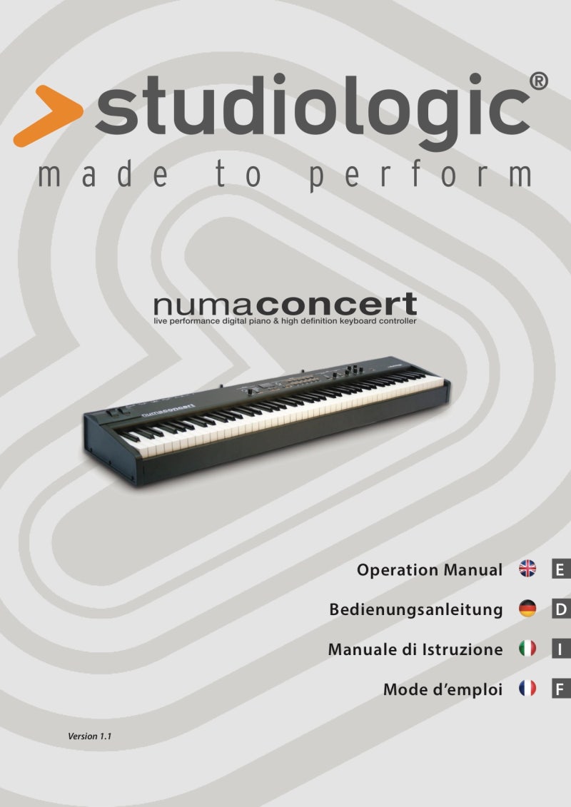 STUDIOLOGIC NUMA CONCERT 누마 콘서트 (매뉴얼) : 네이버 블로그