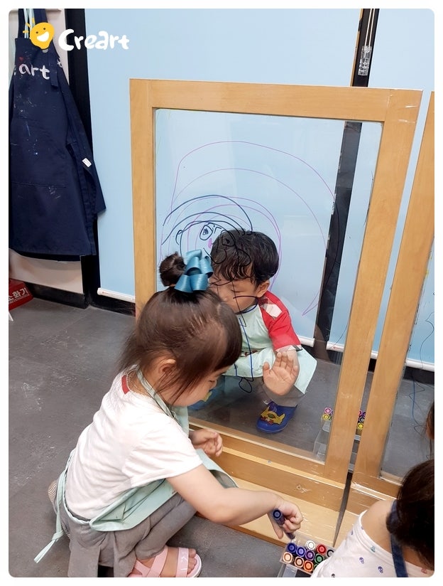 Bambini 5세 수업 큰 바위 얼굴 시흥시 정왕동 배곧 미술학원 창의미술 크리아트 네이버 블로그
