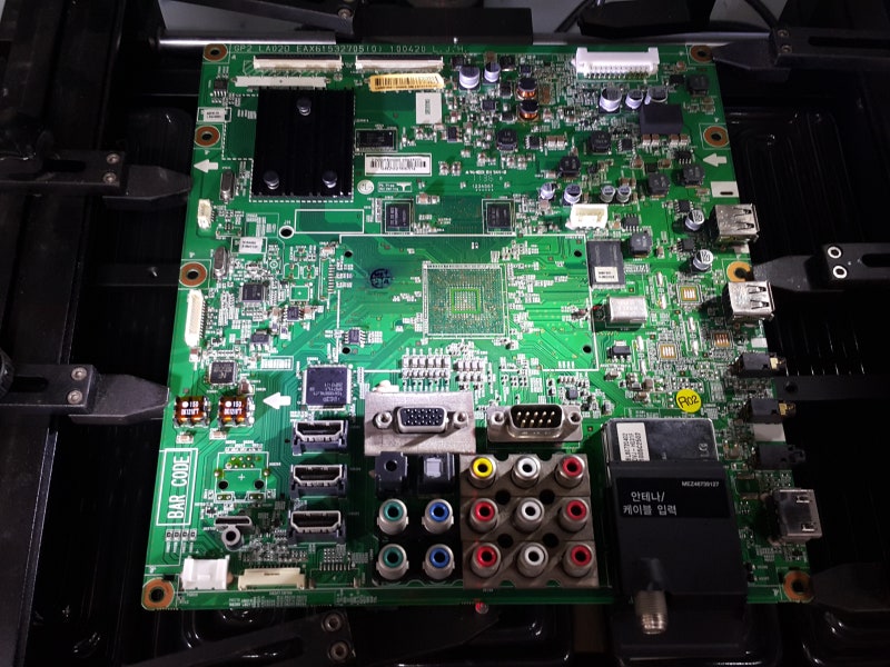 울산TV수리 LG 42LE5300 메인보드 새칩교체 신품으로 수리 가능합니다 : 네이버 블로그