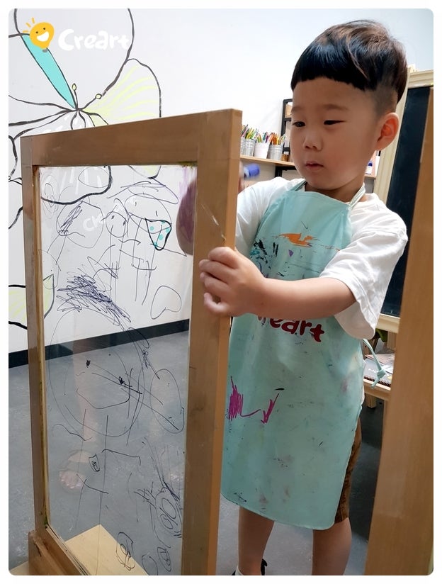 Bambini 5세 수업 큰 바위 얼굴 시흥시 정왕동 배곧 미술학원 창의미술 크리아트 네이버 블로그