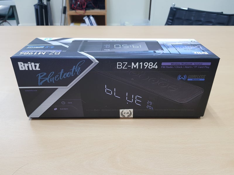브리츠 Britz 블루투스 스피커 "BZ-M1984" 사용기 : 네이버 블로그