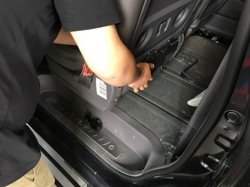 코란도 투리스모 아이소픽스 브라켓 개조 설치 Isofix Bracket 서울 중랑구 네이버 블로그