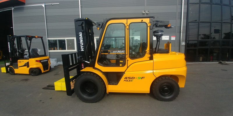 현대지게차 디젤4.5톤 45D-9F : 네이버 블로그