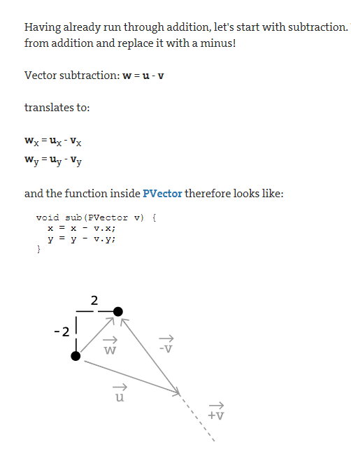 프로세싱: Pvector()란?/ 2차원 벡터의 이해 : 네이버 블로그