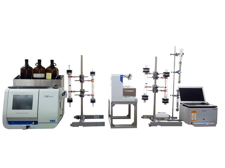 [YMC Glass column series] Prep.column의 대안_YMC LC Forte/R (MPLC) & ECO ...