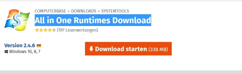 All in One Runtimes 올인원런타임 2018년 5월 15일 버전-김해컴퓨터수리 : 네이버 블로그