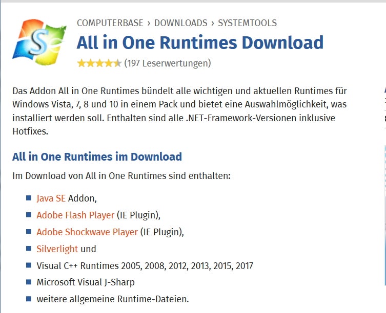 All in One Runtimes 올인원런타임 2018년 5월 15일 버전-김해컴퓨터수리 : 네이버 블로그