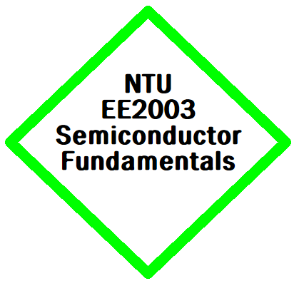 #109 [NTU 수업 후기] EE2003 Semiconductor Fundamentals : 네이버 블로그
