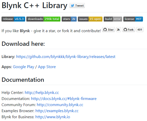 [Blynk] Blynk 시작 : 네이버 블로그