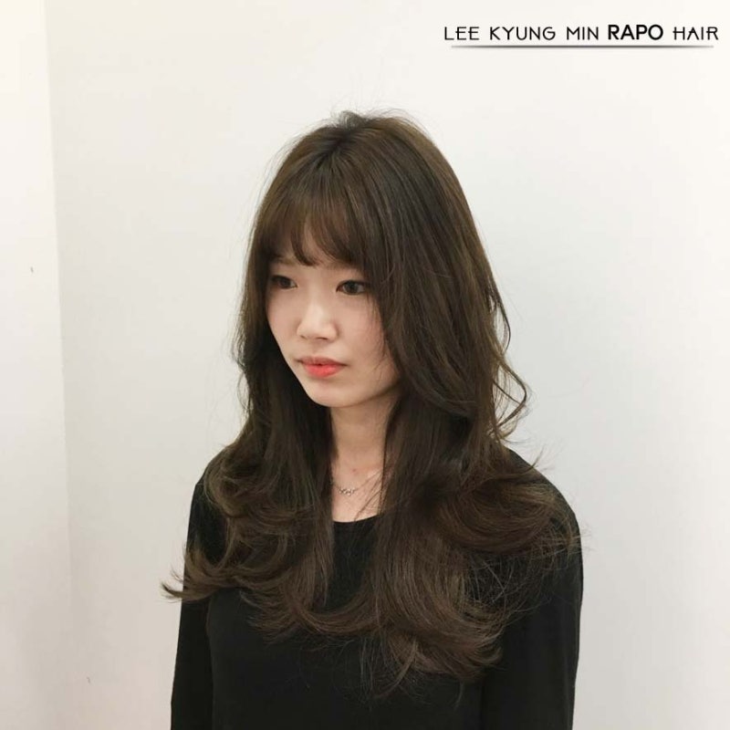 긴머리 레이어드컷머리 숱 많은 곱슬머리 발롱펌 추천ft살롱드무슈 건강하게