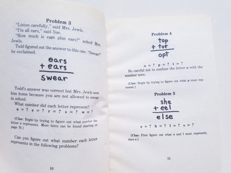 Sideways Arithmetic from Wayside school by Louis Sachar : 네이버 블로그