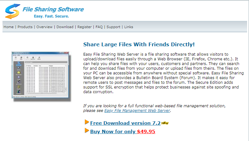 Easy File Sharing Web Server 7.2 Remote Buffer overflow (SEH OverWrite ...