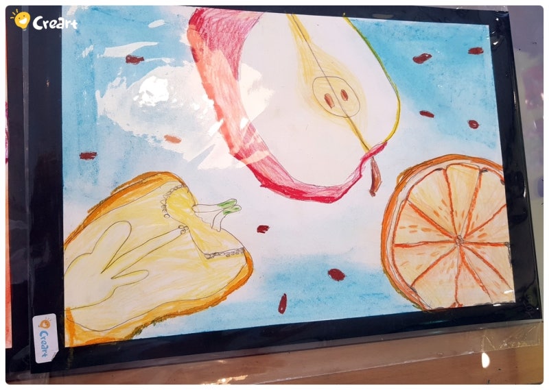 Kinder 초등 수업 세밀화 야채의 다양한 면 시흥시 정왕동 배곧 미술학원 창의미술 크리아트 네이버 블로그