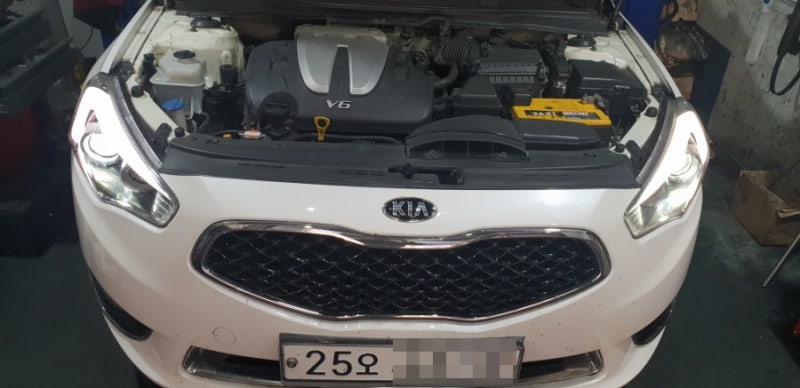 대구에서오신 K7 30 Lpi 엔진과열 엔진오버히트 냉각수넘침 온도메타상승 헤드볼트결함 나사선재생 엔진교체 엔진오버홀 엔진수리
