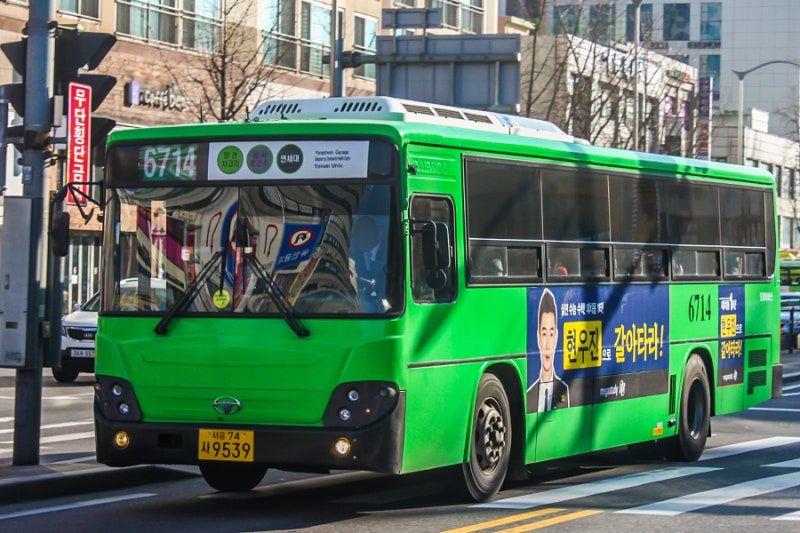 여러 지역에서 보였던 부산 시내버스 출신 BS106 로얄시티 중고차량 : 네이버 블로그