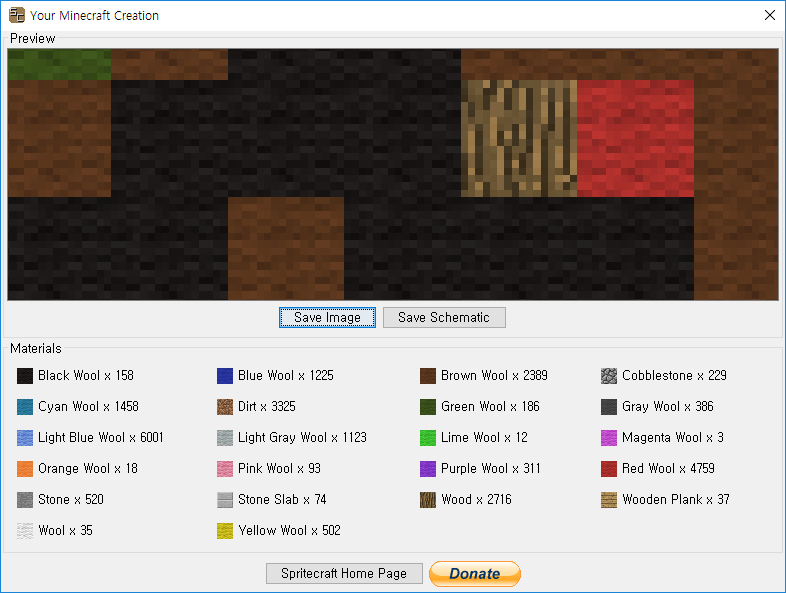 마인크래프트 도트 프로그램 Spritecraft 사용하는 방법 : 네이버 블로그