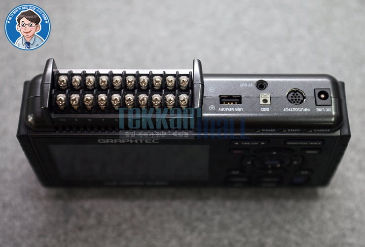 A급 중고계측기 / 그라프텍 / GRAPHTEC midi LOGGER GL220 / 다채널 데이터로거 / A/S품질보증 판매 ...