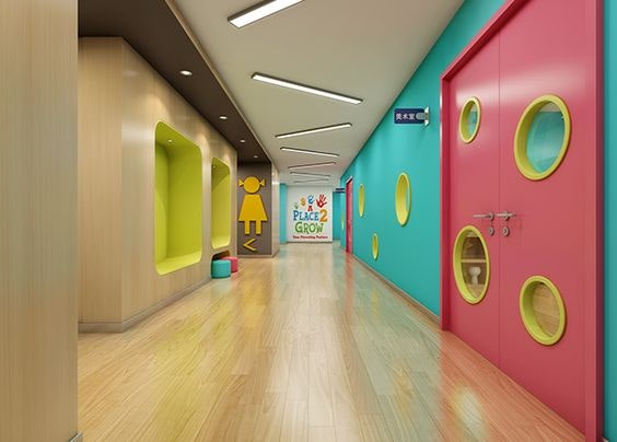 학교복도 인테리어 디자인 유치원복도 학교복도 인테리어 디자인 인천디온인테리어 네이버 블로그