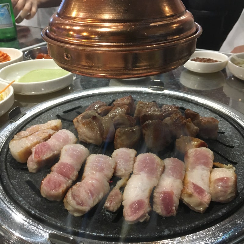 강릉 포남동 맛집 청년고깃집담 서울에서 맛볼 수 없는 고퀄리티 삼겹살 목살 네이버 블로그