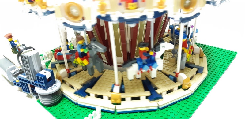 [레핀] 15013A 크리에이터 그랜드 회전목마 리뷰 : 네이버 블로그