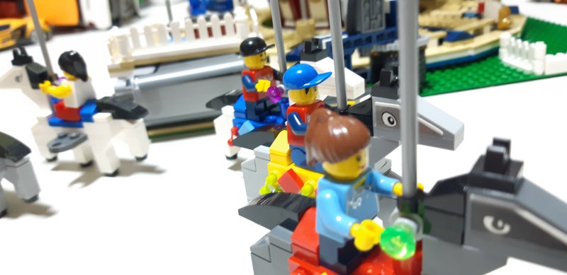 [레핀] 15013A 크리에이터 그랜드 회전목마 리뷰 : 네이버 블로그